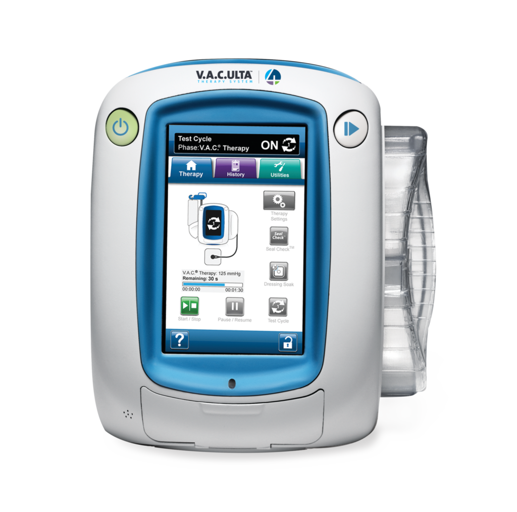 VAC Therapie – bediening Ulta pomp · GD Medical Support